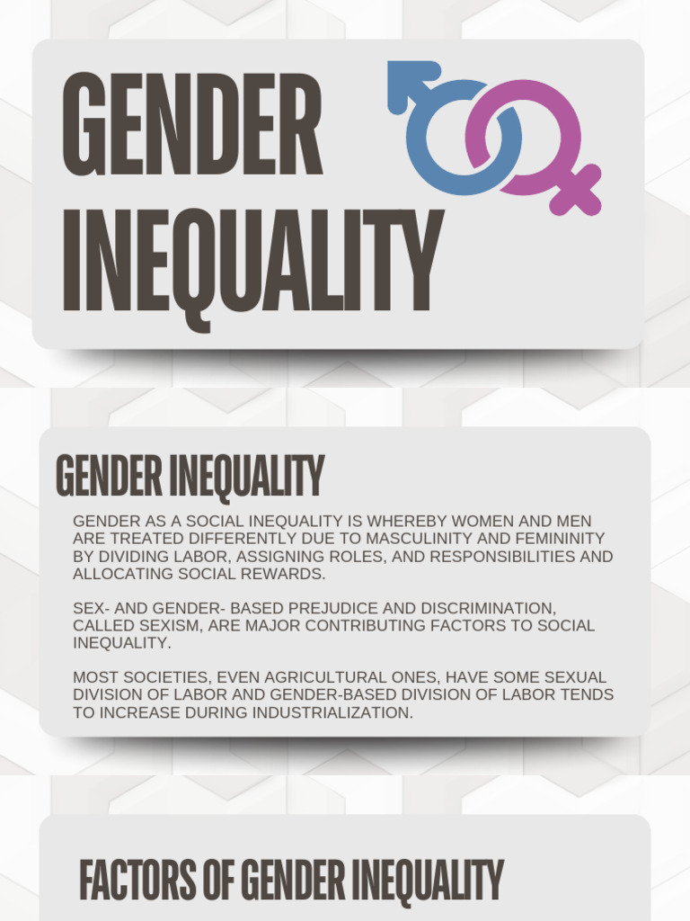Gender Inequality - 20250317 - 072618 - 0000 | PDF