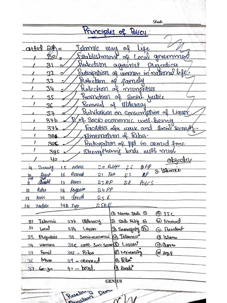 Owais - Constitution Outline | PDF