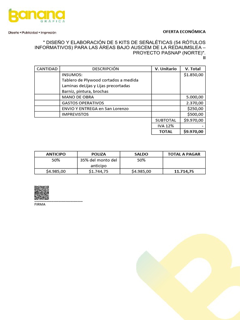 Oferta Economica Heifer25-Signed | PDF