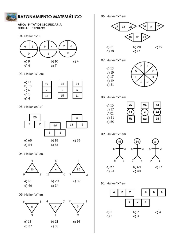 Virtual 5ºa - Raz Mate | PDF