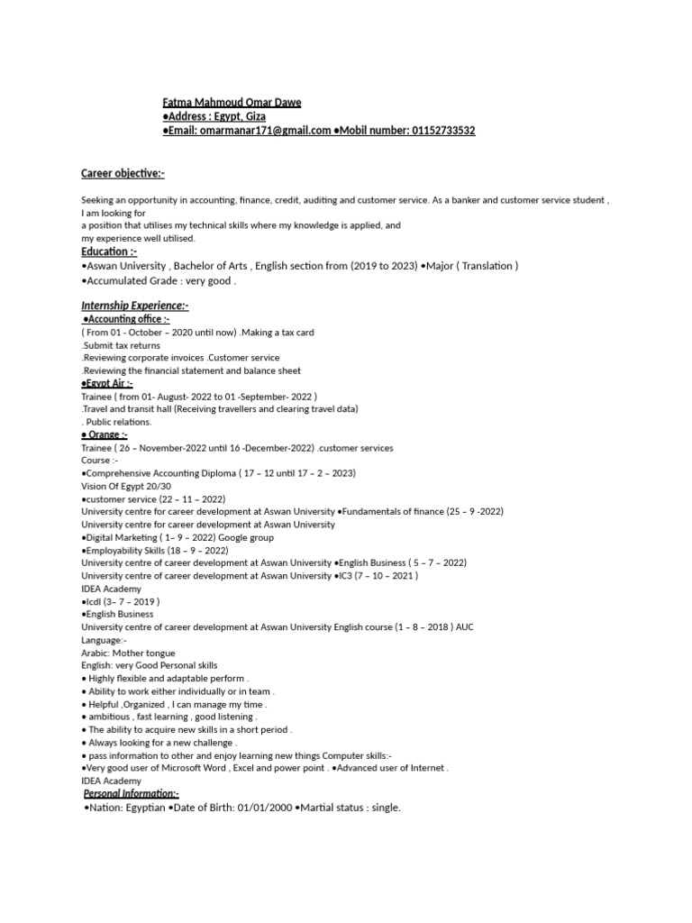 Fatma Mahmoud Omar | PDF