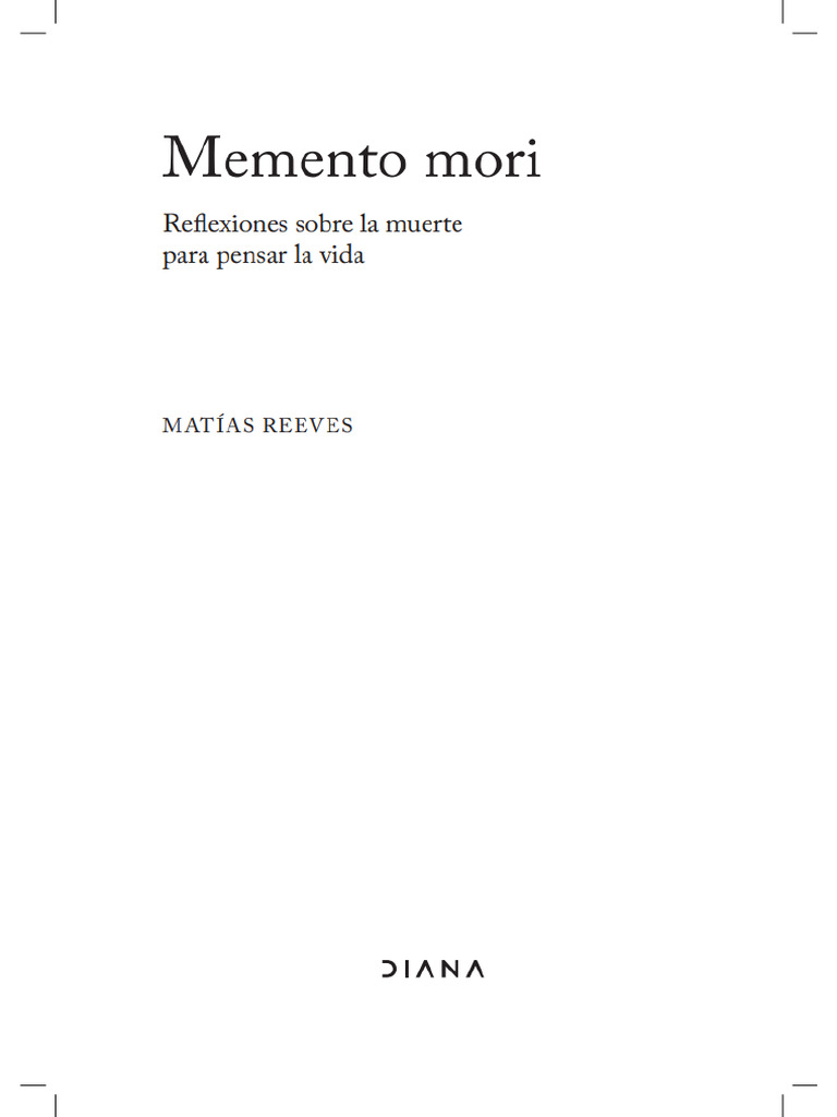 Memento Mori | PDF