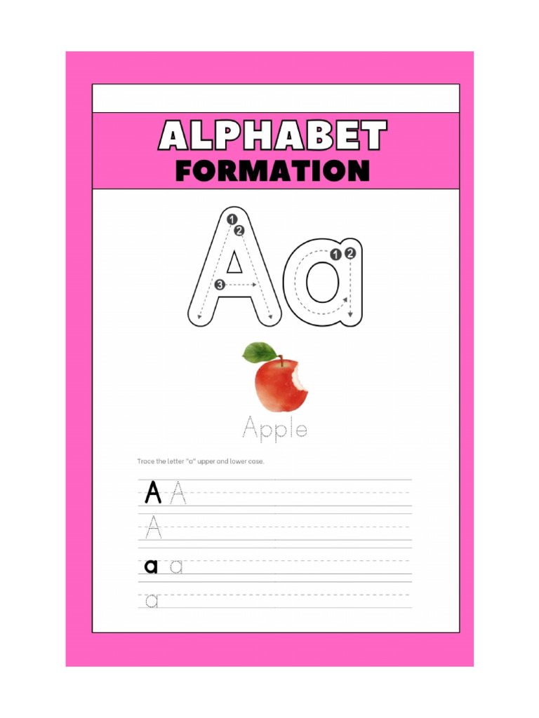 Alphabet Worksheet Capital Letters | PDF