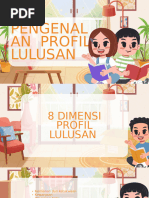 8 DImensi Profil Lulusan Poster Pendidikan Krem Berwarna Ilustratif | PDF