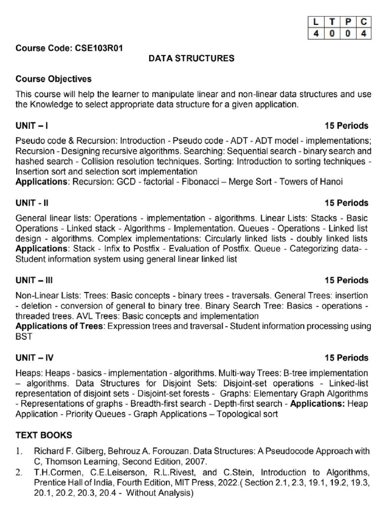 Data Structures | PDF