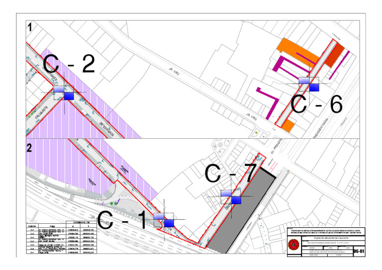Plano de Calicata A4 Bocanegra Uc-1 | PDF