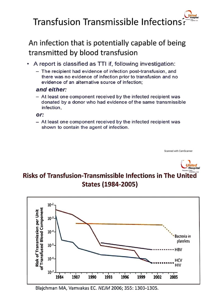 Transfusion Transmission Diseases | PDF