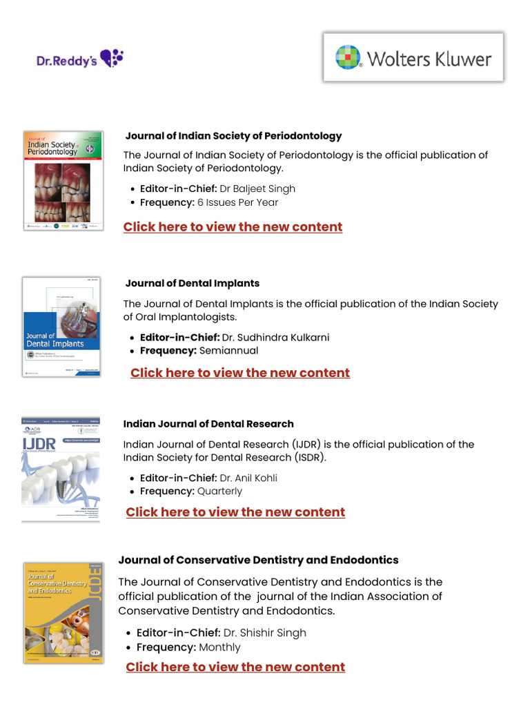 Journal of Indian Society of Periodontology | PDF