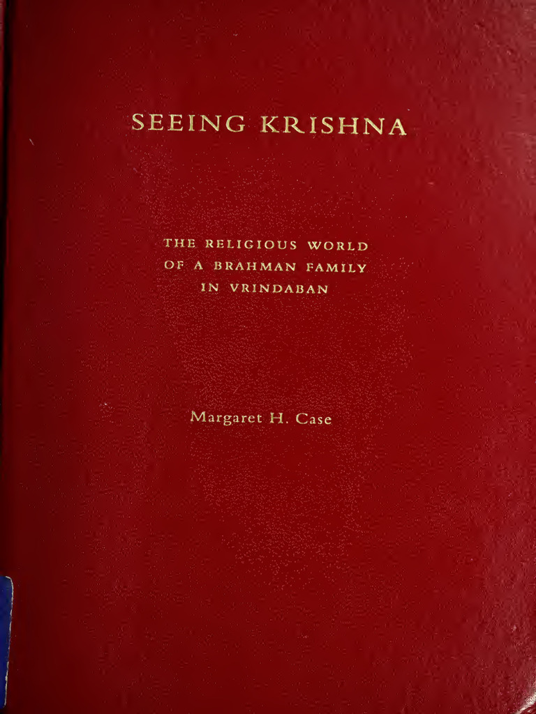 Krishna: Seeing | PDF | Krishna | Hinduism