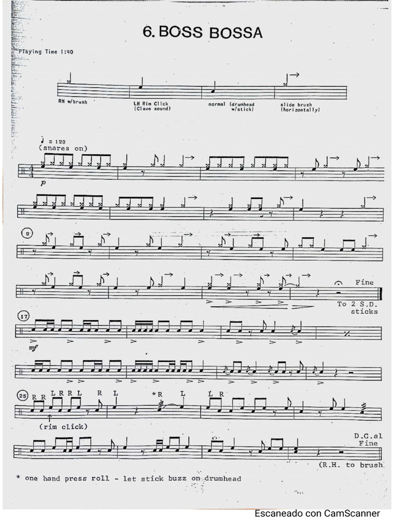 Boss Bossa | PDF