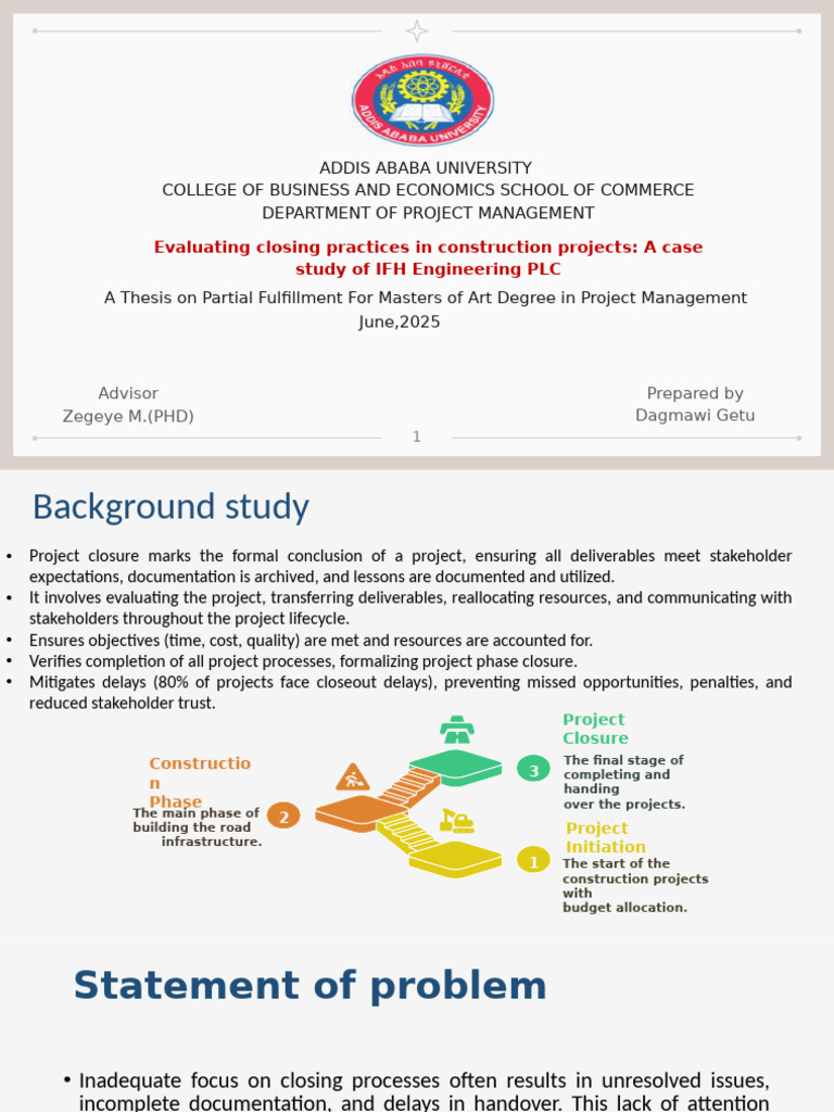Defence Presentation AAU Dagm | PDF | Errors And Residuals | Statistics
