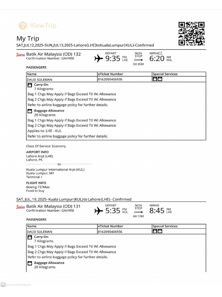 Air Ticket PDF 20250702 02.19.43 | PDF