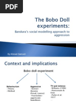 BOBO Doll Experiment-1 | PDF | Aggression | Action (Philosophy)