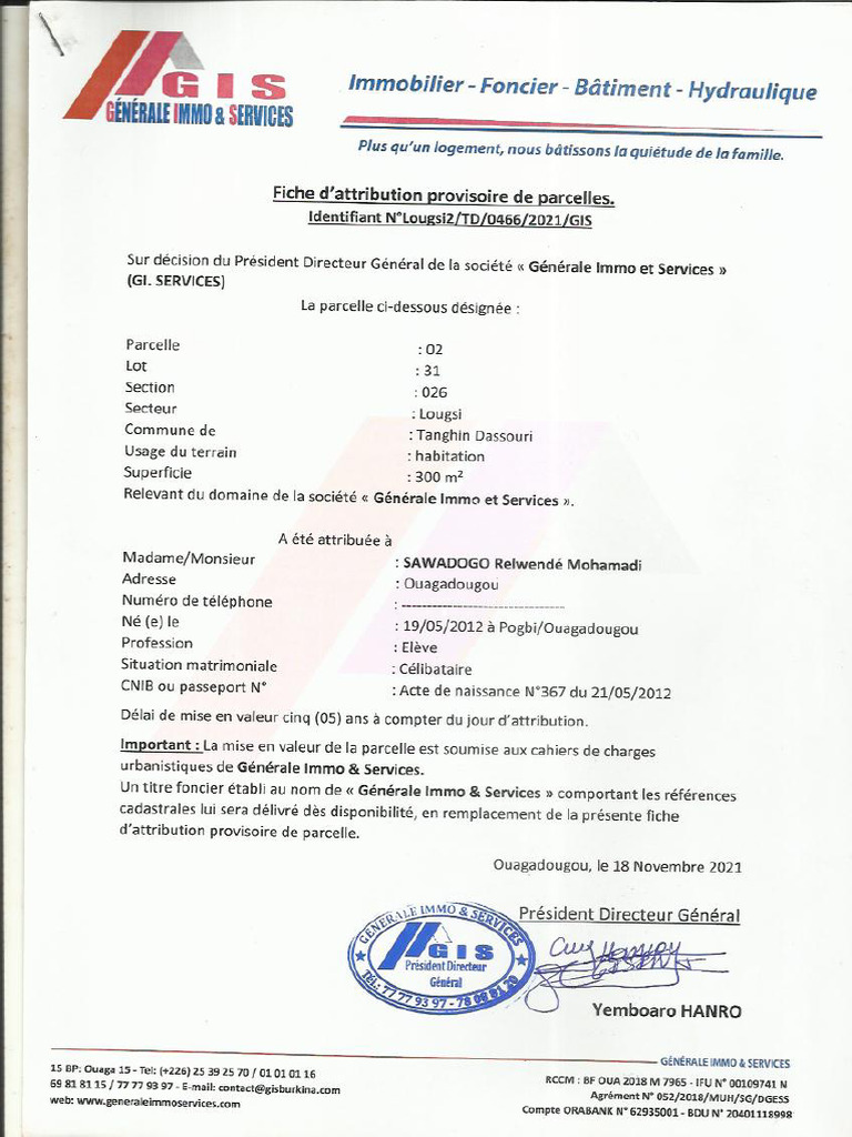 Gis 2 Lougsi 2 | PDF