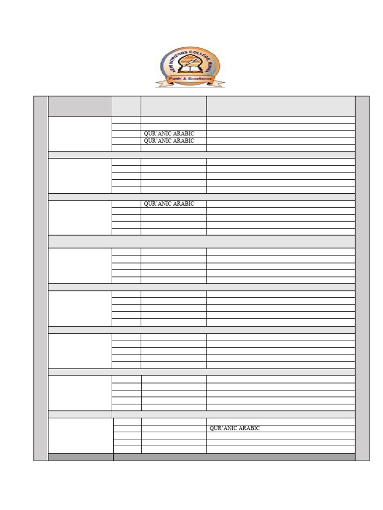 2024-2025 2nd Term Final Examination Timetable | PDF | Science