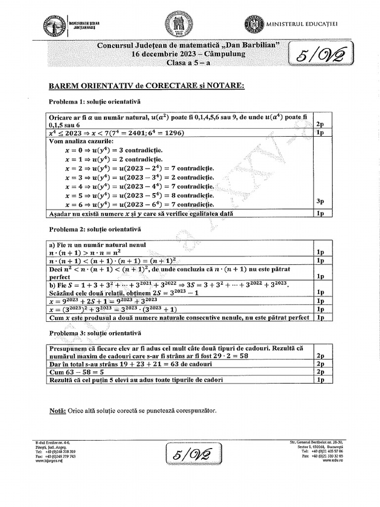Bareme CJDB 2023 | PDF