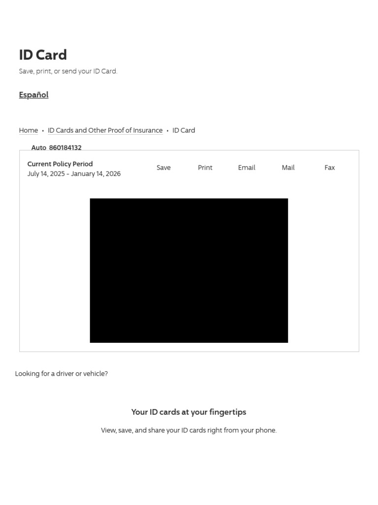 GEICO Insurance ID Card Access | PDF