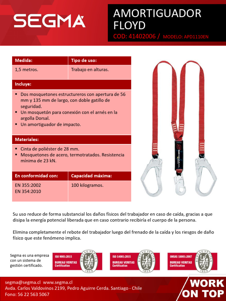 Estrobo-Cabo-Linea de Vida | PDF