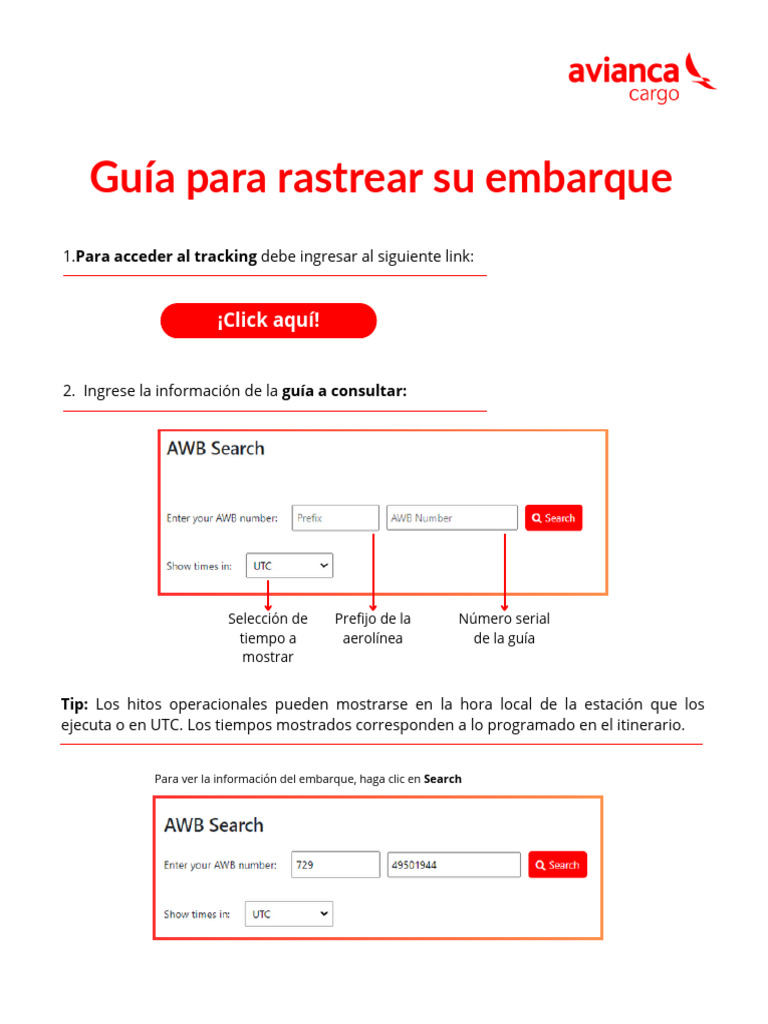 Guia Tracking ES | PDF