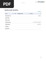 Safety Gemba Walk Checklist Guide | PDF