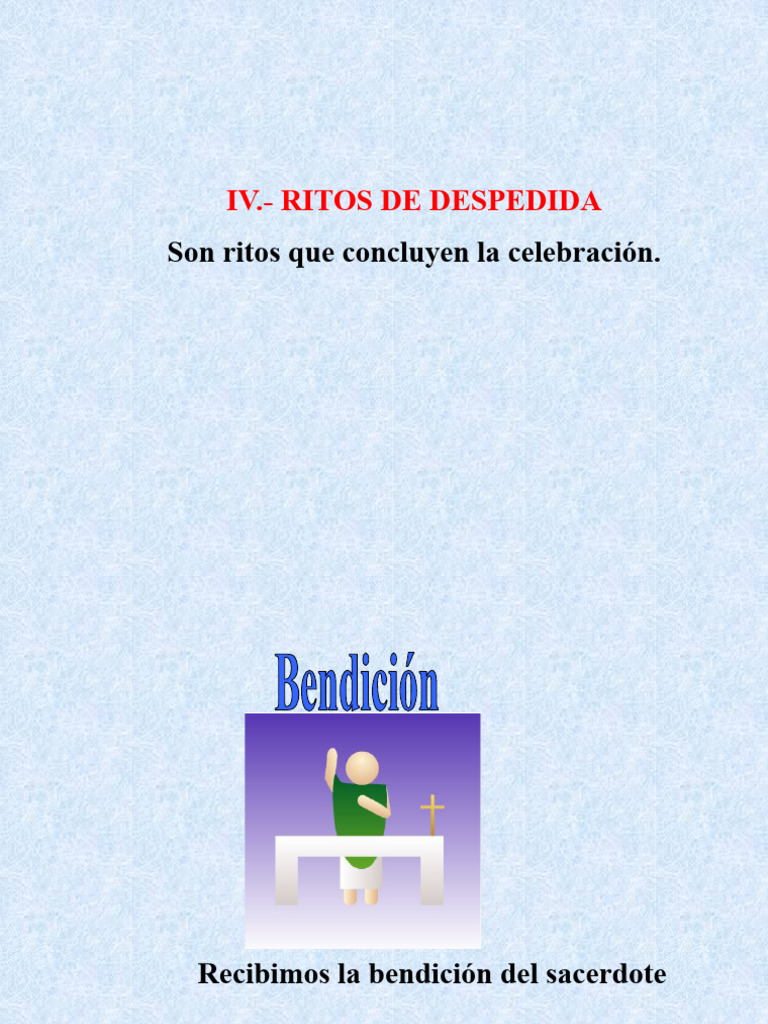 Ritos Despedida | PDF