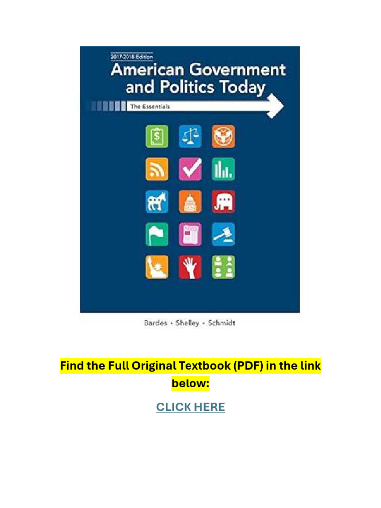 American Government Today: 19th Edition PDF | PDF | Social Inequality ...