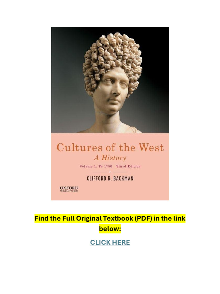 Cultures of the West: A History to 1750 | PDF | Renaissance | Protestantism