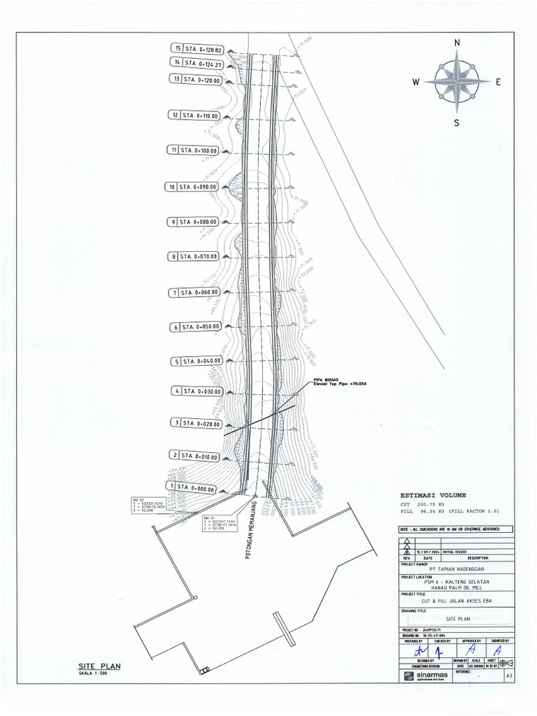 TMSE - Pengecoran Jalan Akses EBA (60 M) 2025 | PDF