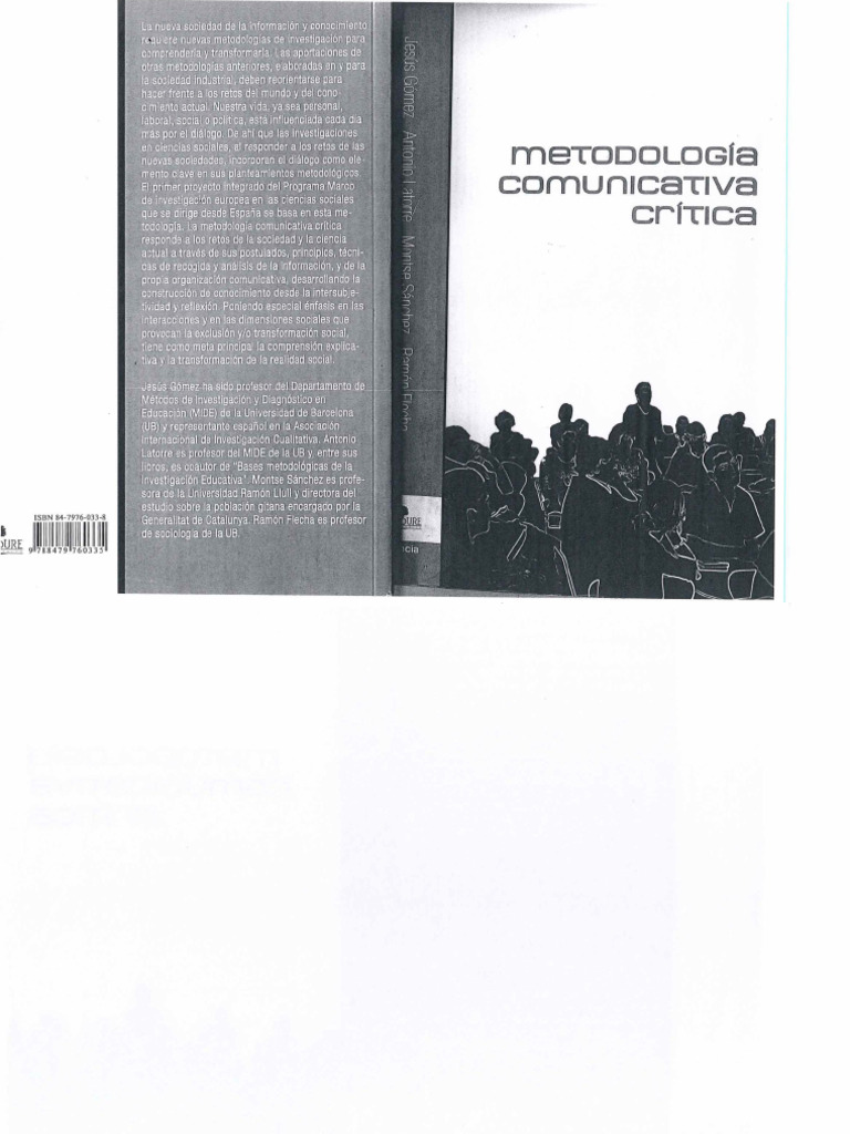 Metodología Comunicativa Crítica | PDF | Conocimiento | Realidad