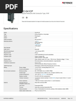 Keyence IV3-G600CA Data Sheet | PDF | Lighting | Pixel