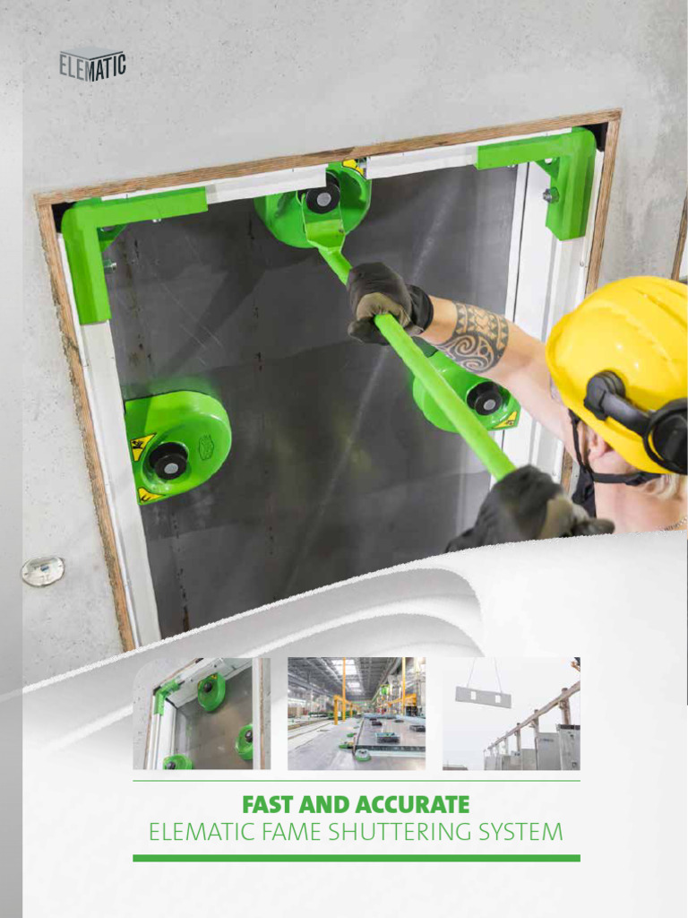 Elematic FaMe Shuttering System Guide | PDF | Precast Concrete | Beam ...