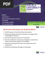 Trematode Flukes: Types and Characteristics | PDF | Zoology | Parasitology