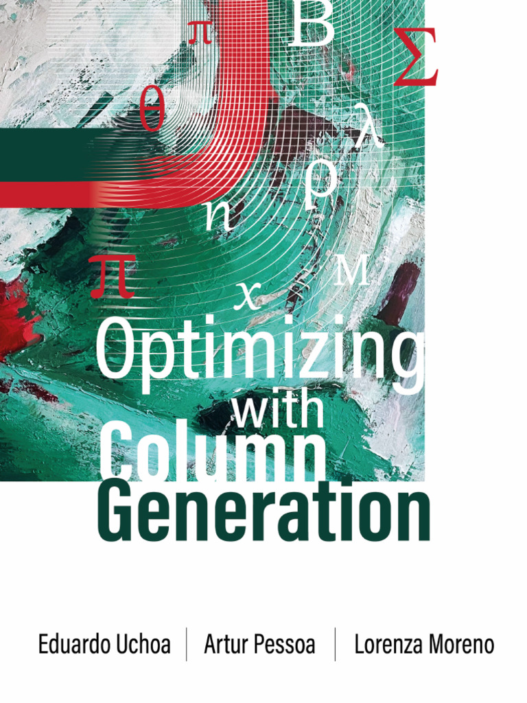 Optimizing With Column Generation | PDF | Set (Mathematics) | Matrix (Mathematics)