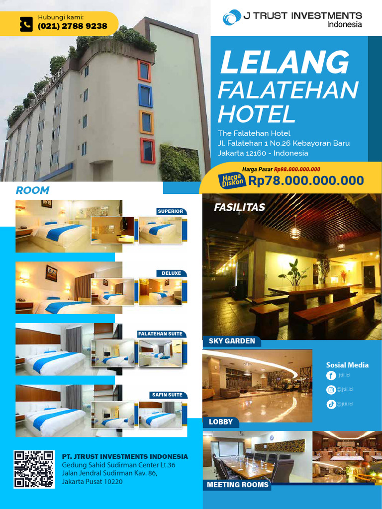 Falatehan Hotel Profile JTII | PDF