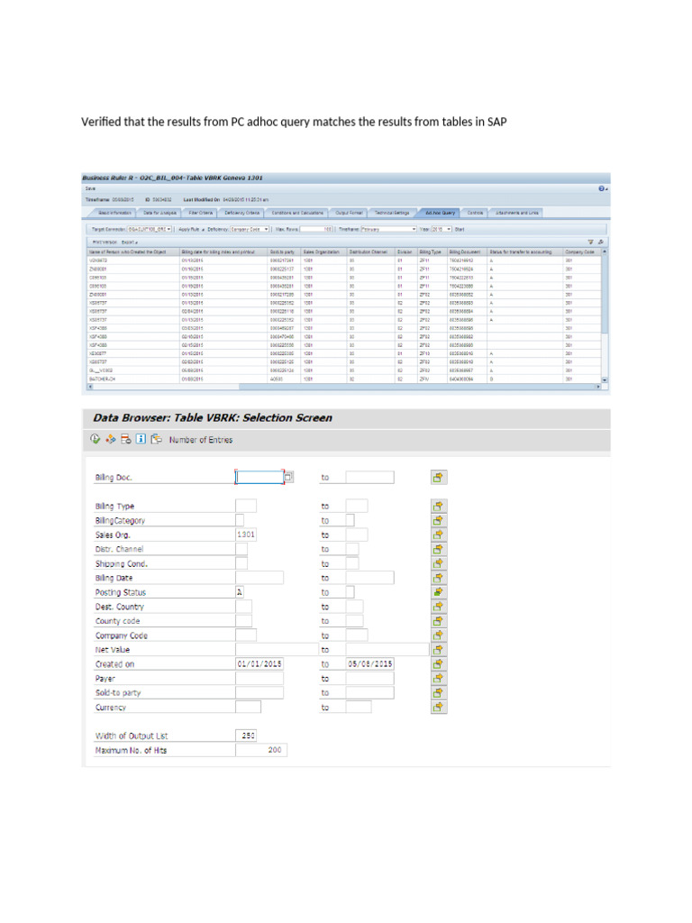 R - O2c - Bil - 004-Table VBRK Geneva 1301 | PDF