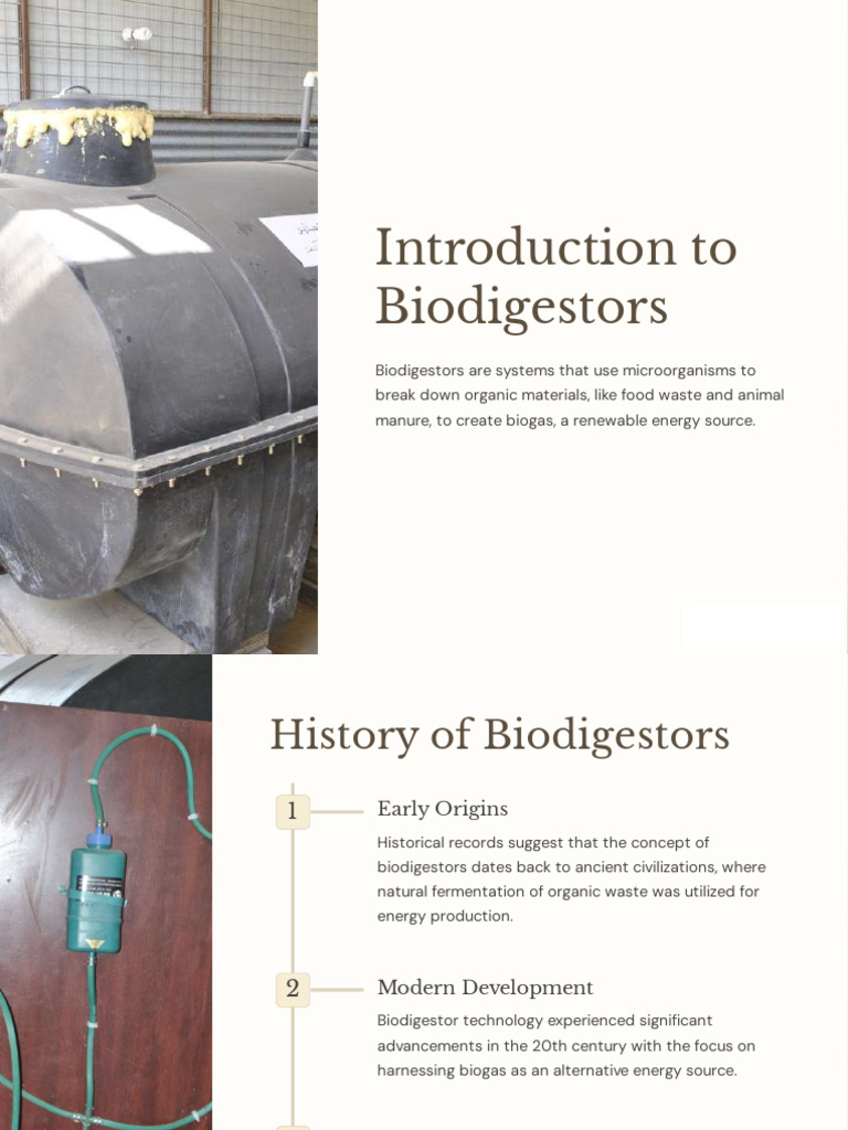 Introduction To Biodigestors Compressed | PDF | Anaerobic Digestion ...