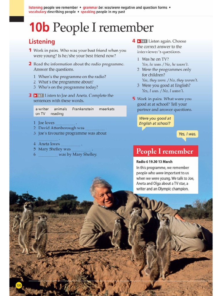 10B People I Remember | PDF