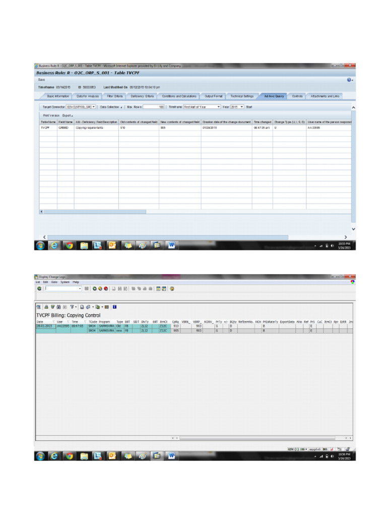 R - O2c - Orp - S - 001 - Table TVCPF | PDF