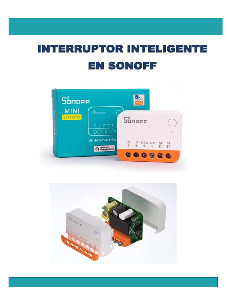 Interruptor Inteligente Sonoff | PDF