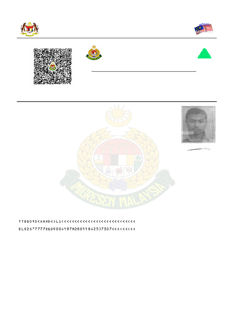 Uni MD Ahad Ali 2visa Epass | PDF | Cultural Globalization | International Law