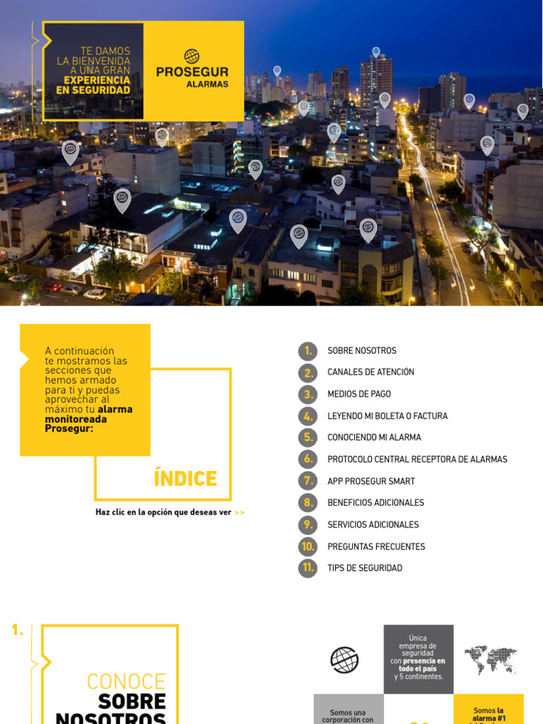 Prosegur Catálago Digital | PDF | Aplicación movil | Alarma de seguridad