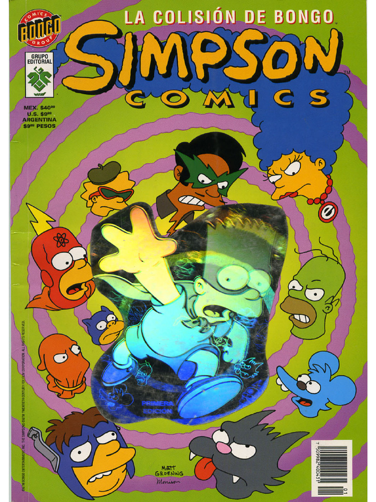 Simpson Especial 1 - La Colision de Bongo | PDF