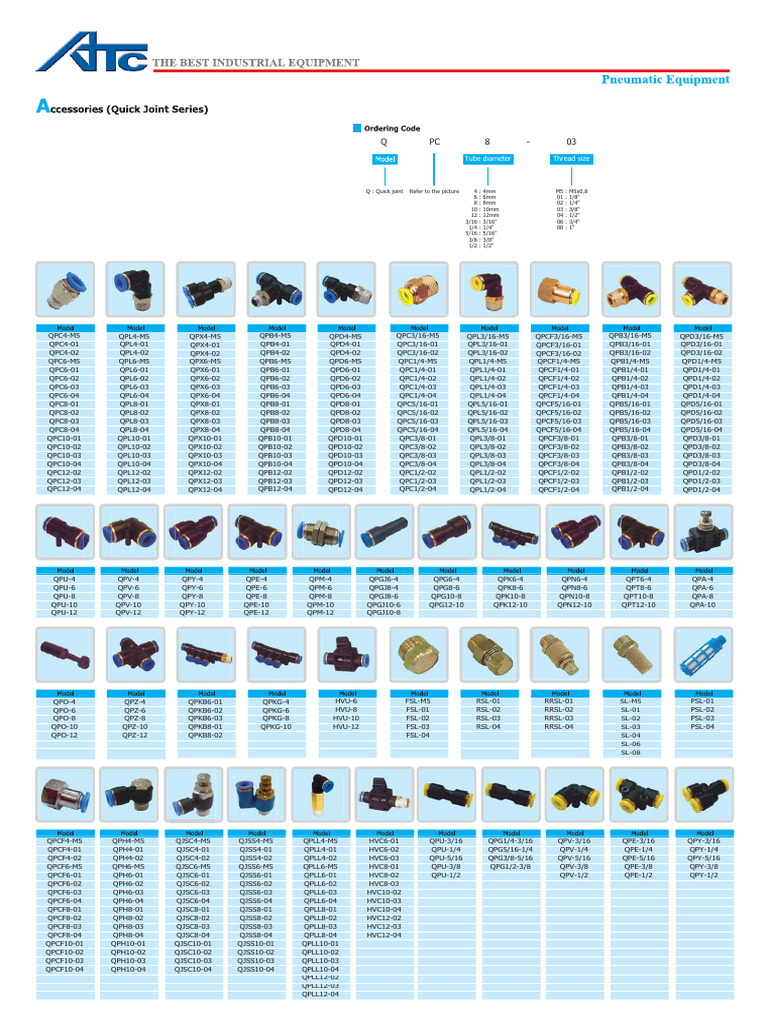 2011-09!19!13!25!35 - Airtac Catalog Fittings | PDF
