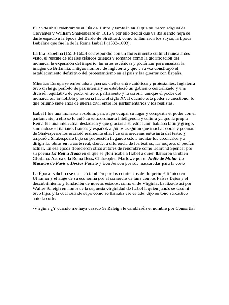 DELFINES | PDF | William Shakespeare | España