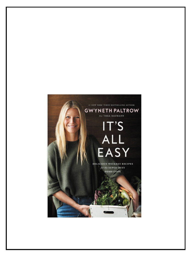 Its All Easy Gwyneth Paltrow instant download | PDF