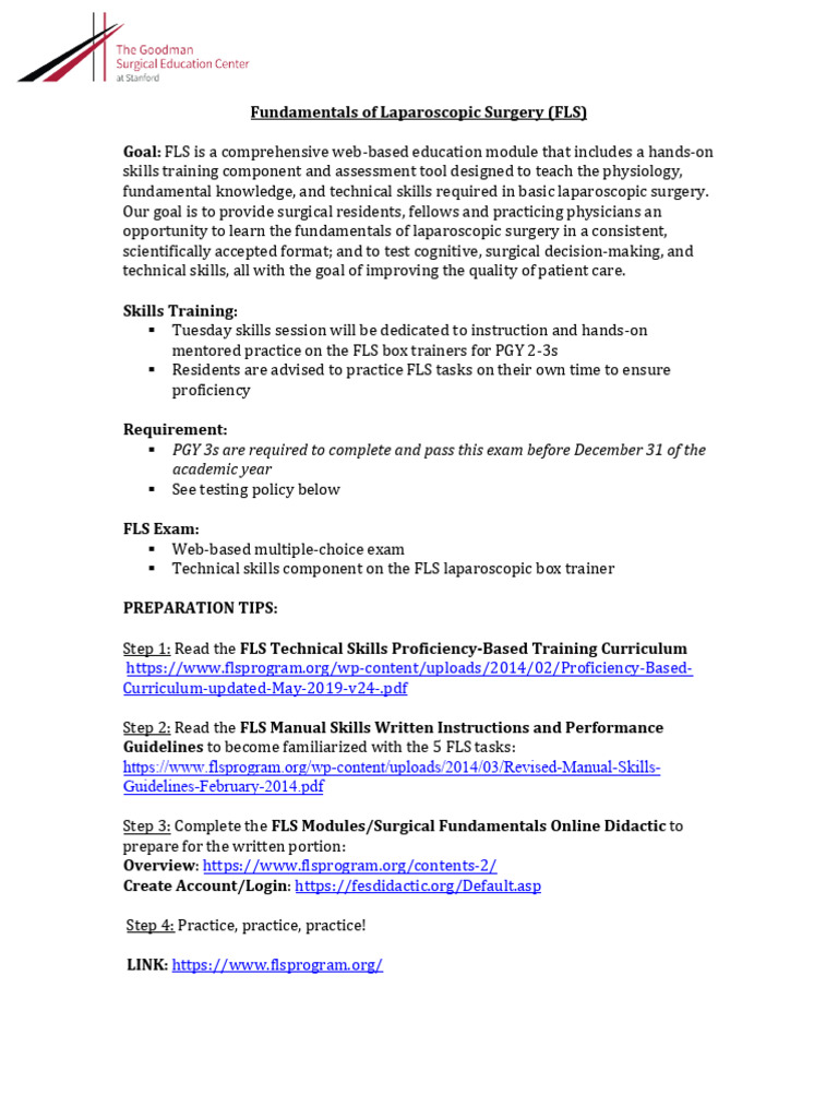 Combined FLS Reference Documents | PDF | Surgical Suture | Accuracy And ...