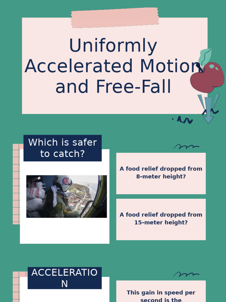 5 Uniformly Accelerated Motion | PDF | Acceleration | Gravity