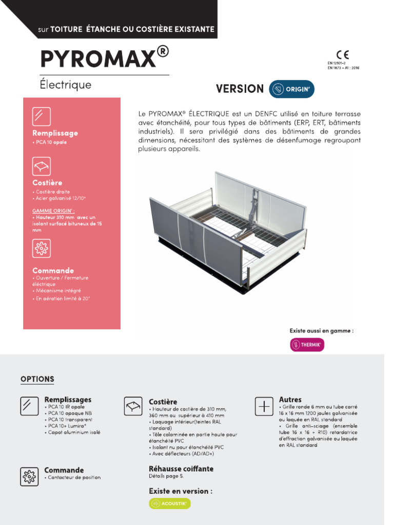 FT Pyromax Electrique | PDF