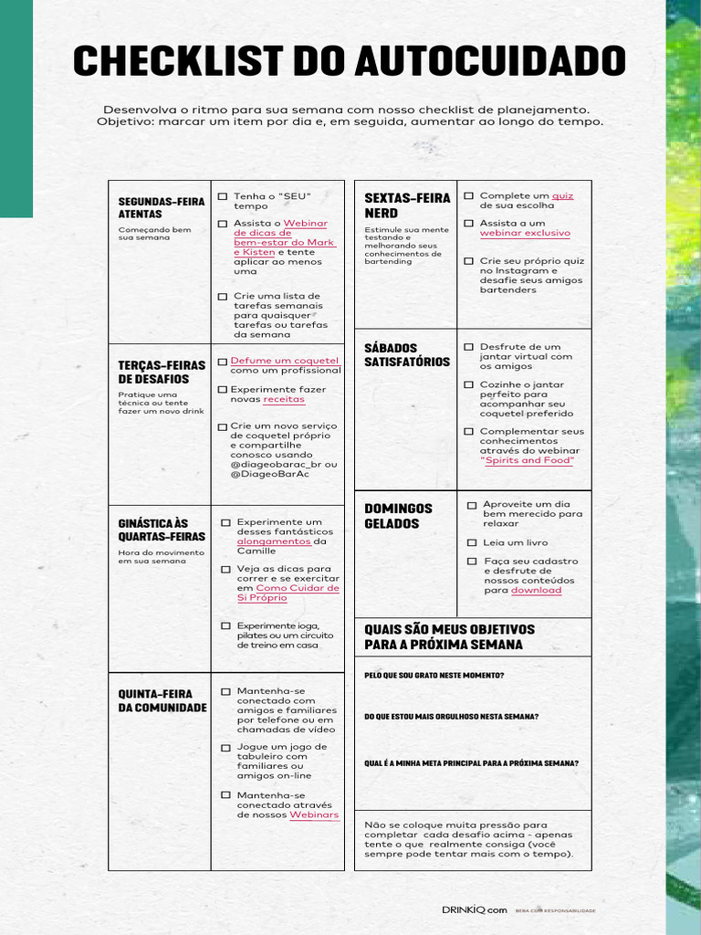 Checklist Do Autocuidado | PDF