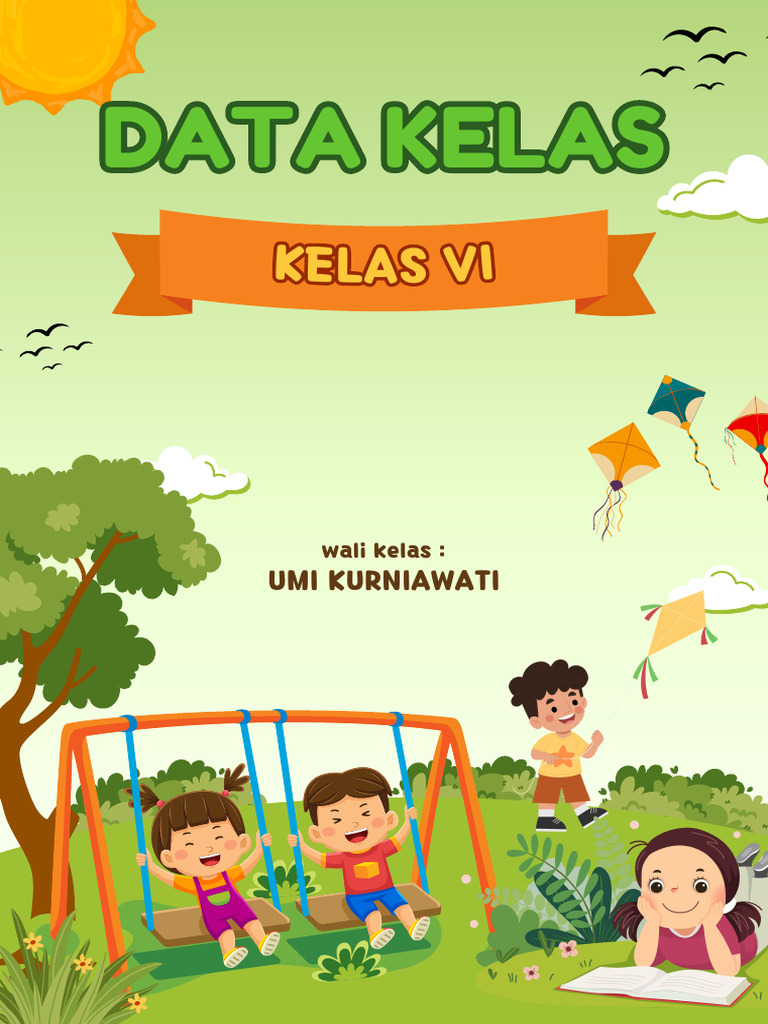 Hijau Ilustrasi Asyik Sampul Modul Pembelajaran Anak Dokumen A4 | PDF